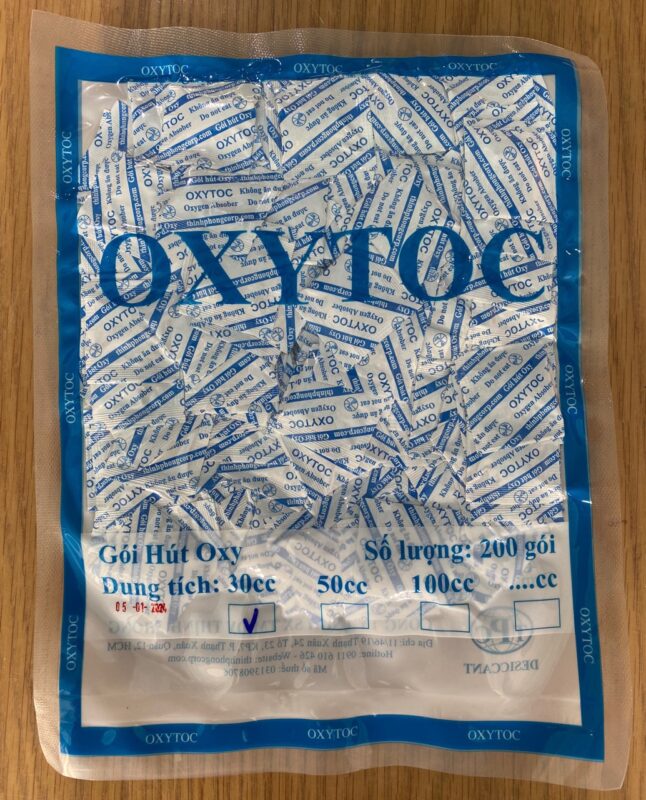 Gói hút khí Oxygen - Oxytoc 50cc - Goihutam.net