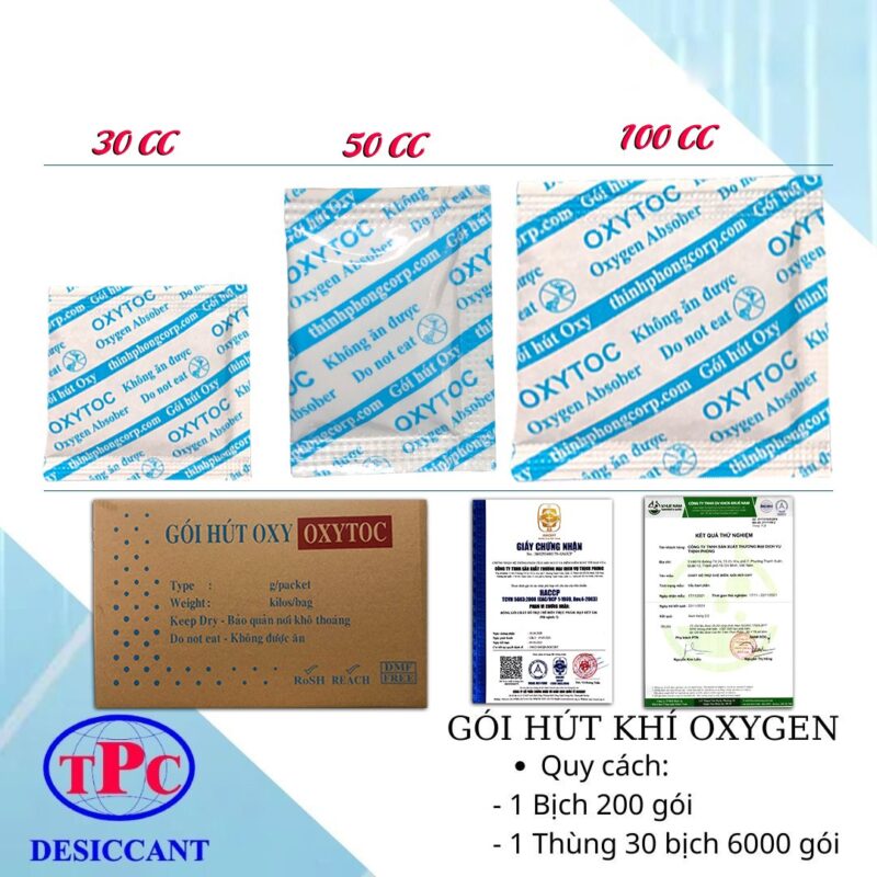 Gói hút khí Oxygen – Sử dụng cho bánh Trung Thu – Goihutam.net